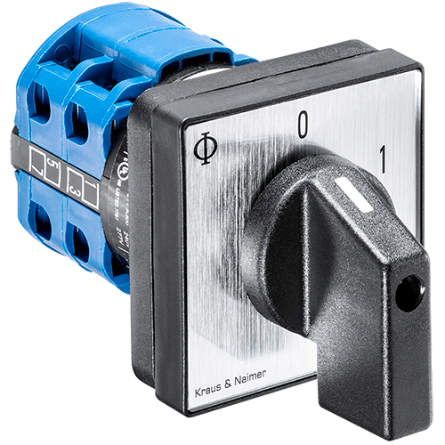 Conmutador Selector 1-2-3, 20A, 3P, IP40, CA10.A270.600.E - CEYESA