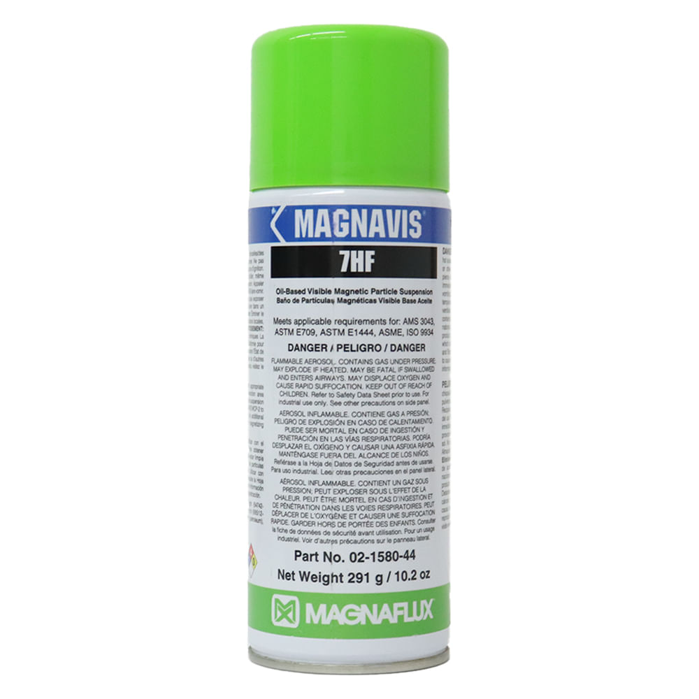 02-1580-44, 7HF AEROSOL, OIL-BASED VISIBLE MAGNETIC PARTICLE SUSPENSION ...